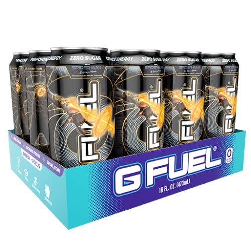 G Fuel Radioactive Lemonade Energy Drink, 16 oz can, 12-pack case in ...
