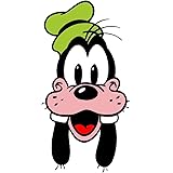 Amazon.com: EARLFAMILY for Grinning Goofy Vinyl Decal 5.1'' Window ...