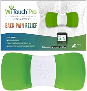 Amazon.com: Hollywog TENS Unit for Back Pain, WiTouch Pro Wireless & Wearable Electronic Pulse ...