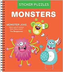 Sticker Puzzles: Monsters: New Seasons, Publications International Ltd ...