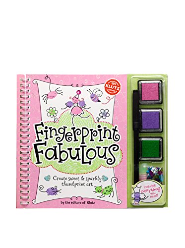 Handprint and Fingerprint Art Books - Creative Kids Craft Ideas