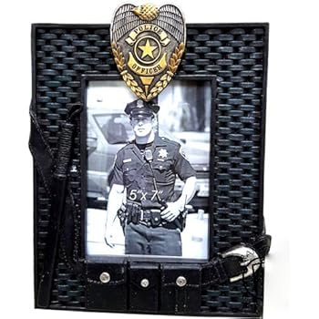 Amazon.com - Policeman's Prayer Picture Frame 6794B Personalized ...