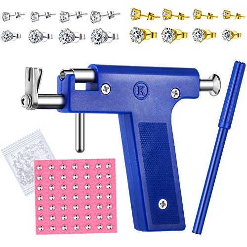 Ear Piercing Tool Set, Stainless Steel Body Ear Piercing Tool Ear Nose ...