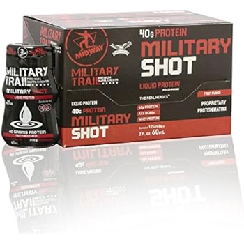 Amazon.com: Midway Labs Whey + Collagen Liquid Protein Shots: 40g ...