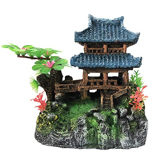 SLOCME Aquarium Classical Resin Castle Decorations - Fish Tank ...