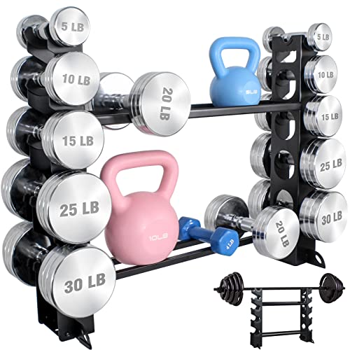 Dumbbell Rack, Weight Rack for Dumbbells Weight Storage Organizer Only ...