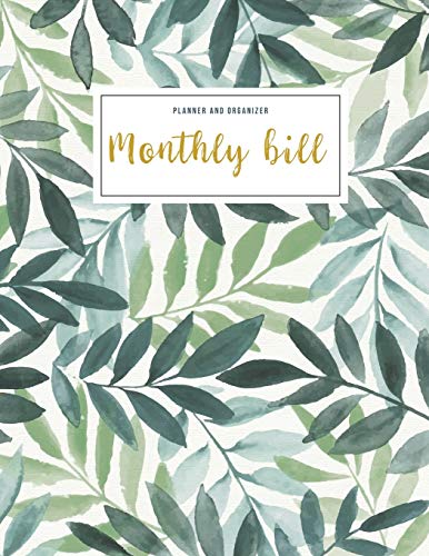 Monthly Bill Planner And Organizer Bill Organizer Budget Planner Book monthly-bill-planner-and-organizer-bill-organizer-budget-planner-book