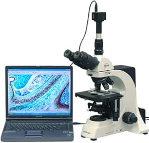 Amazon.com: AmScope T700D-5M Digital Professional Trinocular Compound ...