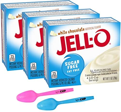Jell-O Sugar Free White Chocolate Instant Pudding & Pie Filling Mix 1 ...