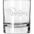 Amazon.com | National Etching Dog Lover Gifts - The Dogfather - Whiskey ...