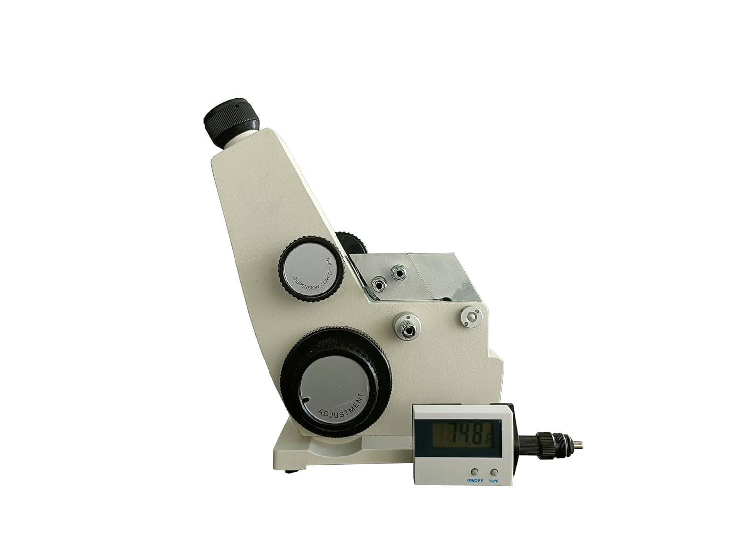 CNYST Abbe Refractometer Monocular Refractometer With Refractive Index ...