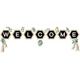 Schoolgirl Style Simply Boho Welcome Bulletin Board Set—Greenery ...