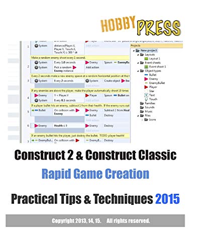 Construct 2 & Construct Classic Rapid Game Creation Practical Tips ...