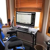 Amazon.com: Need Computer Desk for Small Space/Small Folding Table ...