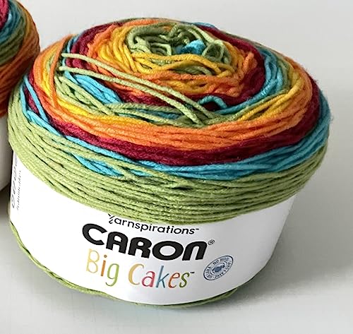 Caron Big Cakes Yarn Rainbow Jellys | Guatemala Digital ...