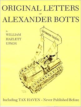 Original letters of Alexander Botts: Upson, William Hazlett: Amazon.com ...