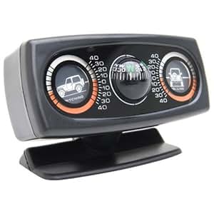 Amazon.com: Rugged Ridge 63309.01 ATV/UTV Clinometer with Compass ...
