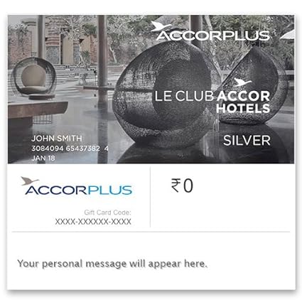 Accor Plus - 1 Year Membership: Amazon.in: Gift Cards