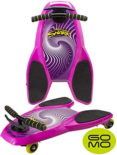 Spinner Shark Drifting Kneeboard – Ride On Scooter Board with Casters ...