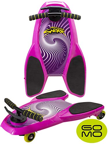 Spinner Shark Drifting Kneeboard – Ride On Scooter Board with Casters ...