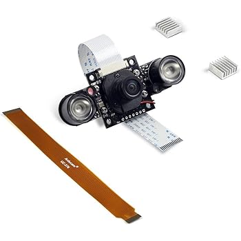 Amazon.com: Raspberry Pi Camera IR-CUT Night Vision Camera Module for ...