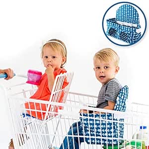 Amazon.com : Buggy Bench Shopping Cart Seat Carrier (Navy Blue) The ...