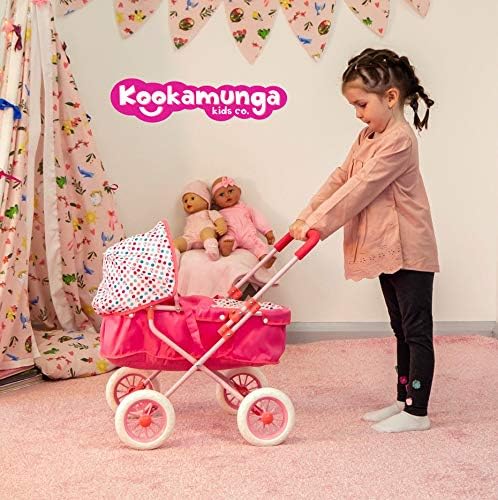 KOOKAMUNGA KIDS Unicorn 2 in 1 Doll Pram – BigaMart