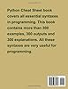 Python Cheat Sheet, Guide by Examples, Cover all Basic Python Syntaxes ...