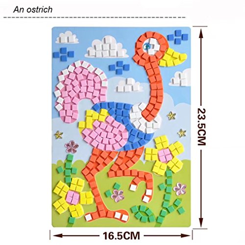 Hoshell Mosaic diamond Sticker Art Kits for Kids