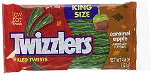 Amazon.com : Twizzlers Caramel Apple Filled Twists, 4.3 Oz (Pack of 3 ...