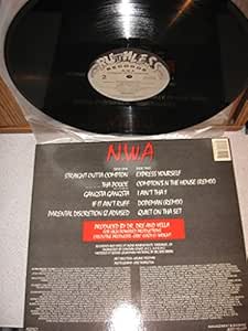 NWA "Straight Outta Compton" LP NM Orig OOP on the Ruthless records ...