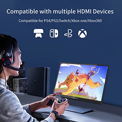 WIMAXIT 14" Portable Touch Monitor 1920x1080p Full HD Vesa Mount 98% ...