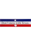 Amazon.com: Don't Mess With Texas car bumper sticker decal 4" x 6 ...