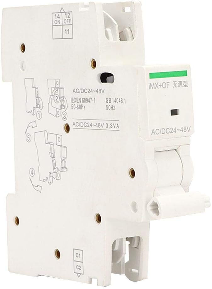Miniature IMX+of Shunt Release Auxiliary Contact Passive Type Shunt Trip for IC65 Circuit ...