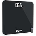 Amazon.com: iHome Digital Scale Step-On Bathroom Scale - iHome High ...
