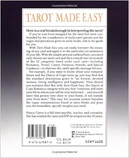 Tarot Made Easy: Nancy Garen: 9780671670870: Amazon.com: Books