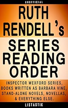 Ruth Rendell Series Reading Order: Series List - In Order: Inspector ...