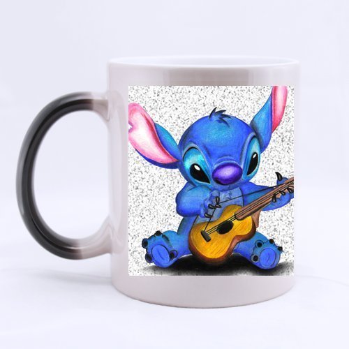 Buy 2buymore Mug Lilo and Stitch Drawings11 OZ Morphing Mug Heat ...