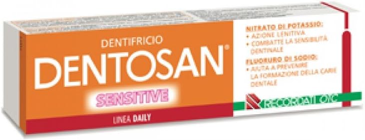 Dentosan Dentifricio Sensibile - 75 ml: Amazon.it: Salute e cura della ...