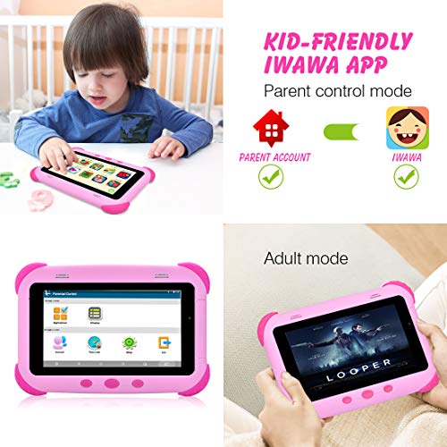 Beneve Kids Tablet 7 inch IPS HD Display Android Tablet for Kids ...