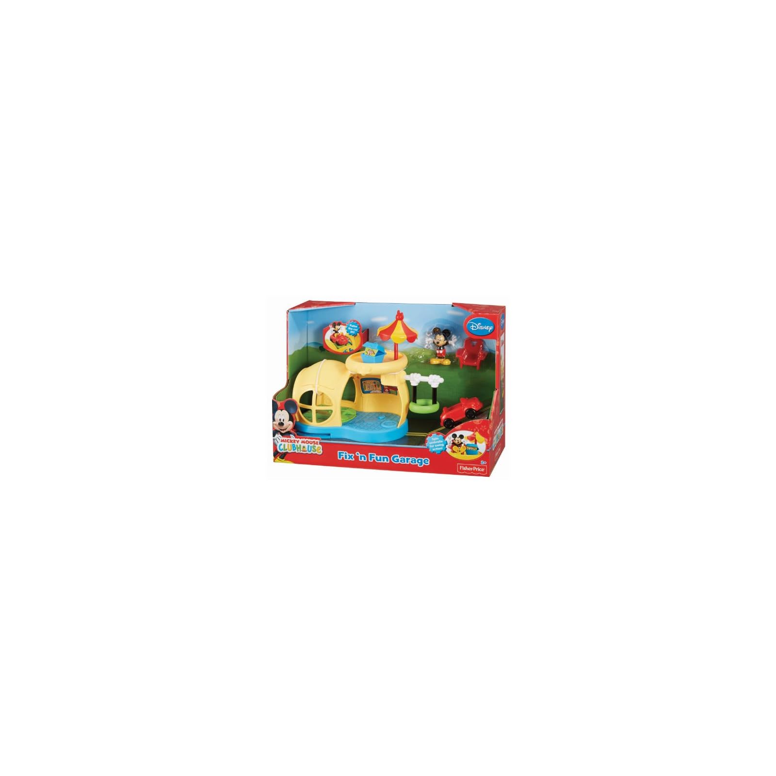 Fisher-Price Mickey Mouse Clubhouse Fix 'n Fun Garage - Epic Kids Toys
