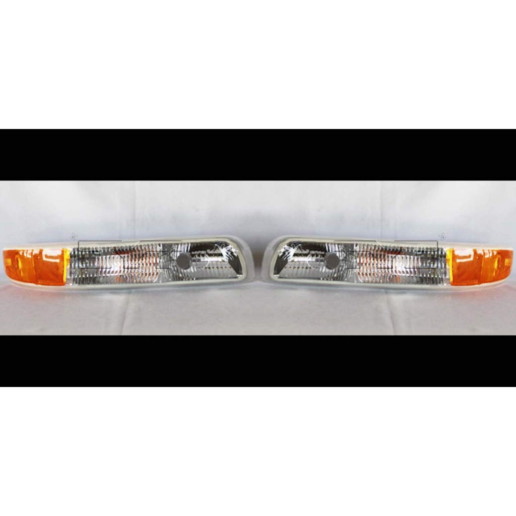 Amazon.com: Fits 1999-2002 Chevrolet Silverado 1500 Pair Driver and ...