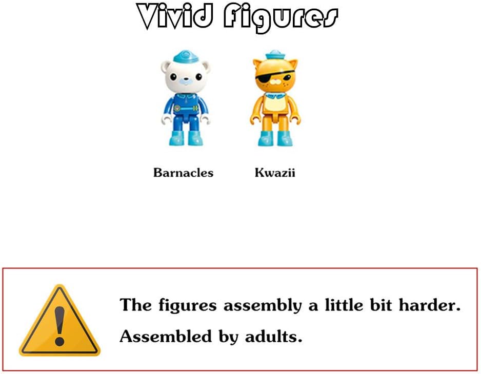 Octonauts GUP B & GUP R Building Toys ( Building Bricks ) with ...