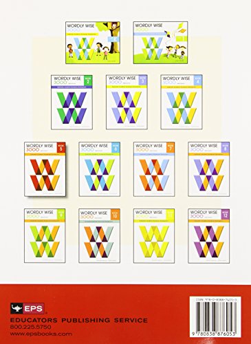 Wordly Wise 3000 Book 5 Systematic Academic Vocabulary Development 