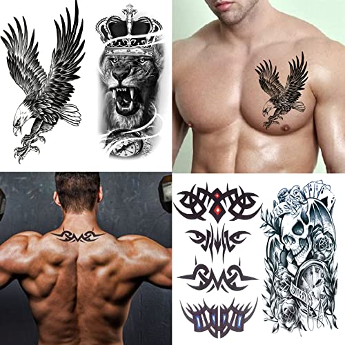 Temporary chest tattoos | Orangetattooshop.com
