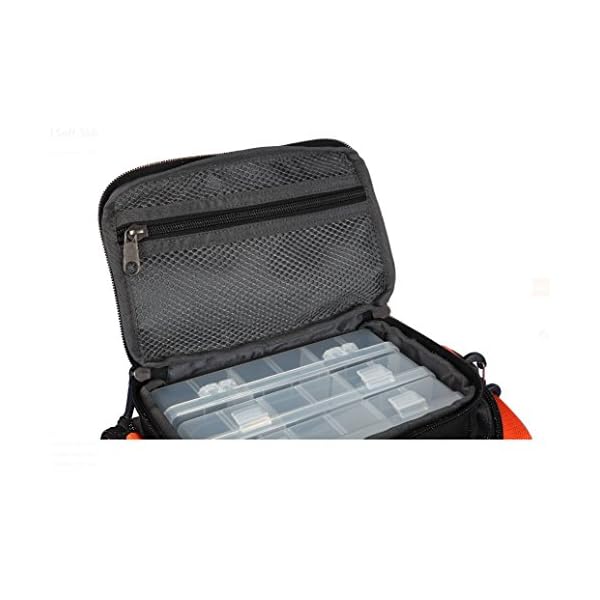 Ozark Trail Soft-Sided Tackle Bag with 3 Utility Boxes; Fishing ...