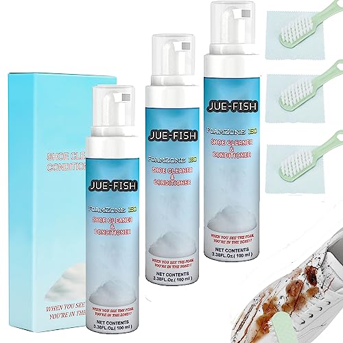 GuatemalaDigital.com: 3 Pcs Shoe Cleaner Foam, 3 x 100 ML FZ150 Shoe ...