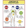 Amazon.com: Allergy Emergency - Anaphylaxis Symptoms Poster : Home ...