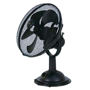 Amazon.com: WINDCHASER AF12T 12 Inch Oscillating Classic Fan: Home ...