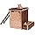 Trixie Large Wooden Digging Tower for Pet Hamster, 25 × 24 × 20 cm ...